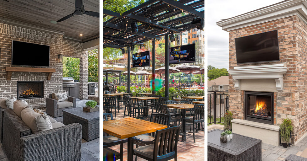 Outdoor Entertainment Patios from Premier Security - Premier Security LLC